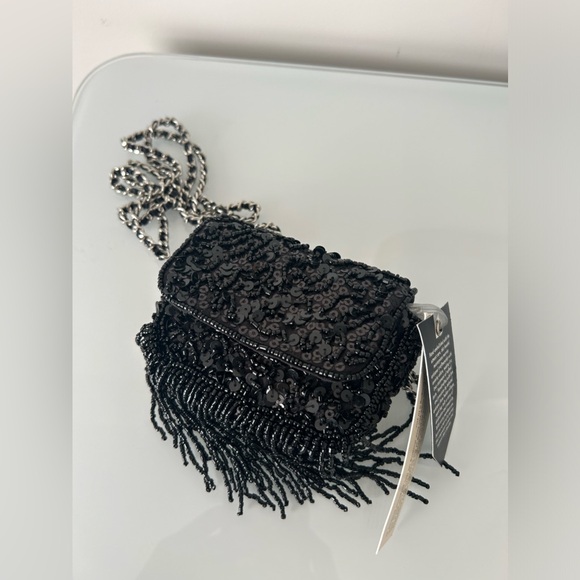 from india to you | Bags | Viral Made In India Micro Mini Black Beaded ...